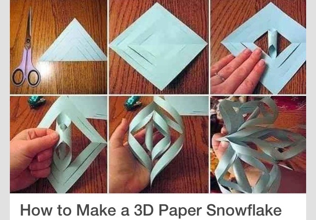 How To Make A 3D Paper Snowflake In 6 Simple Steps TipIt Trusper