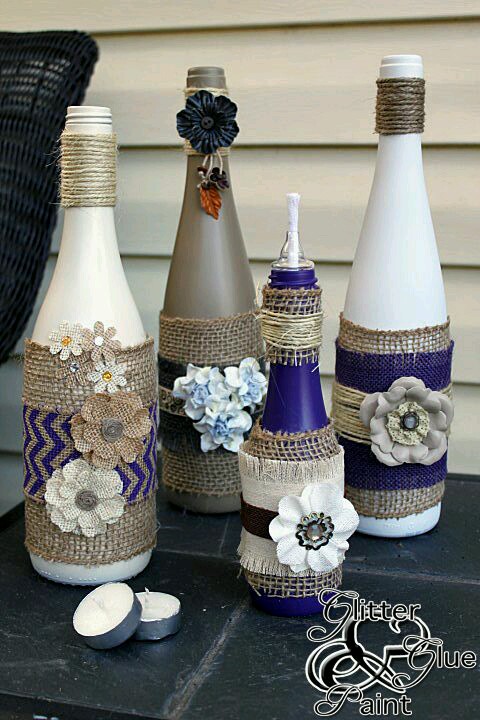 Wine Bottle Decorating Ideas