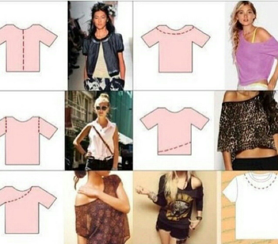 Different Ways To Cut T shirts Trusper