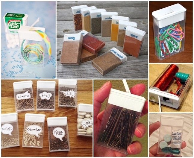 12 Incredibly Creative Ways to Reuse Your Tic Tac Containers | Trusper